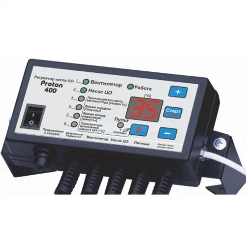 Автоматика для твердопаливних котлів Prond Proton 400